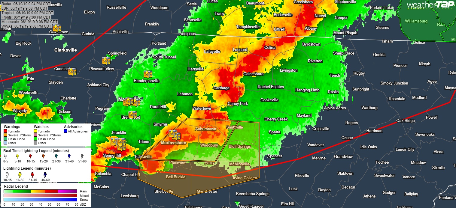 9:15 update – Meteorologist Mark