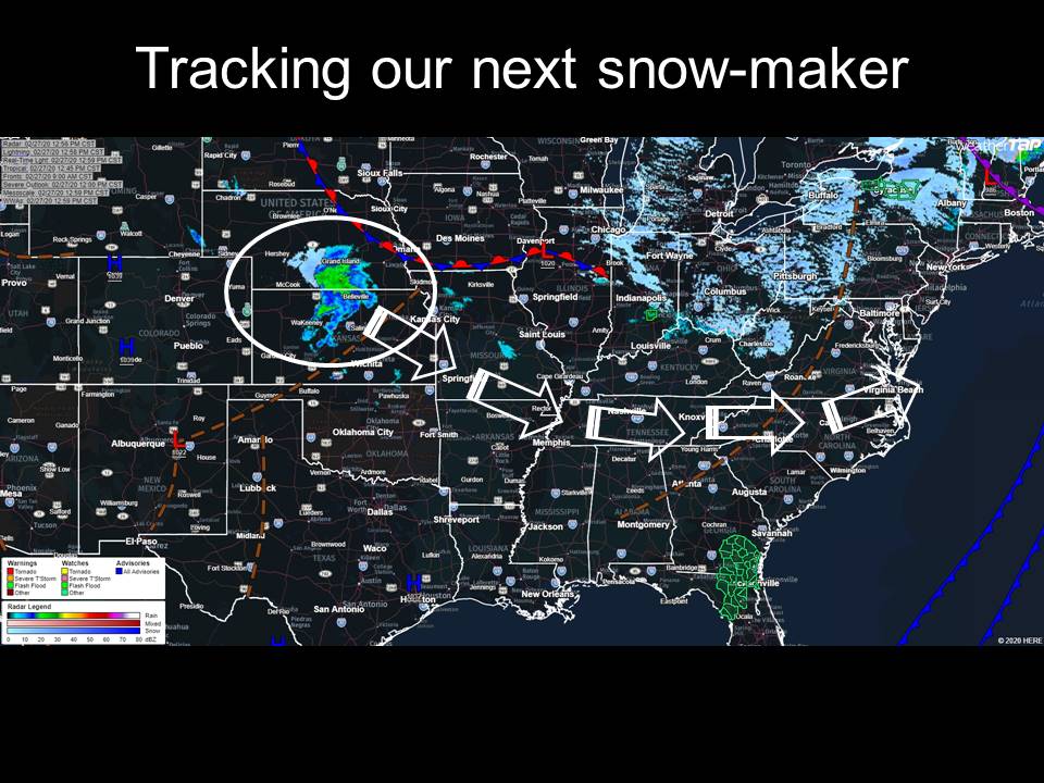 1:30 pm Update on Friday Snow – Meteorologist Mark