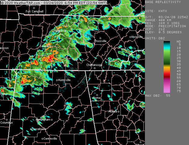 6:25 update: Storms in Alabama “stealing our thunder” – Meteorologist Mark