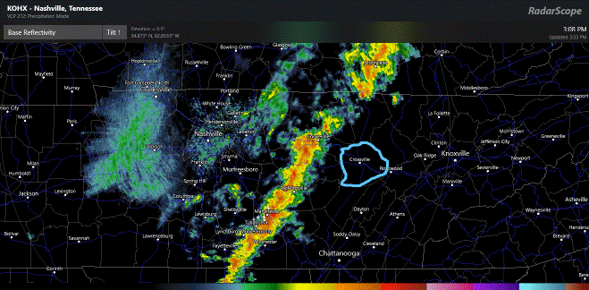 3:35 Monday Wx Update – Meteorologist Mark