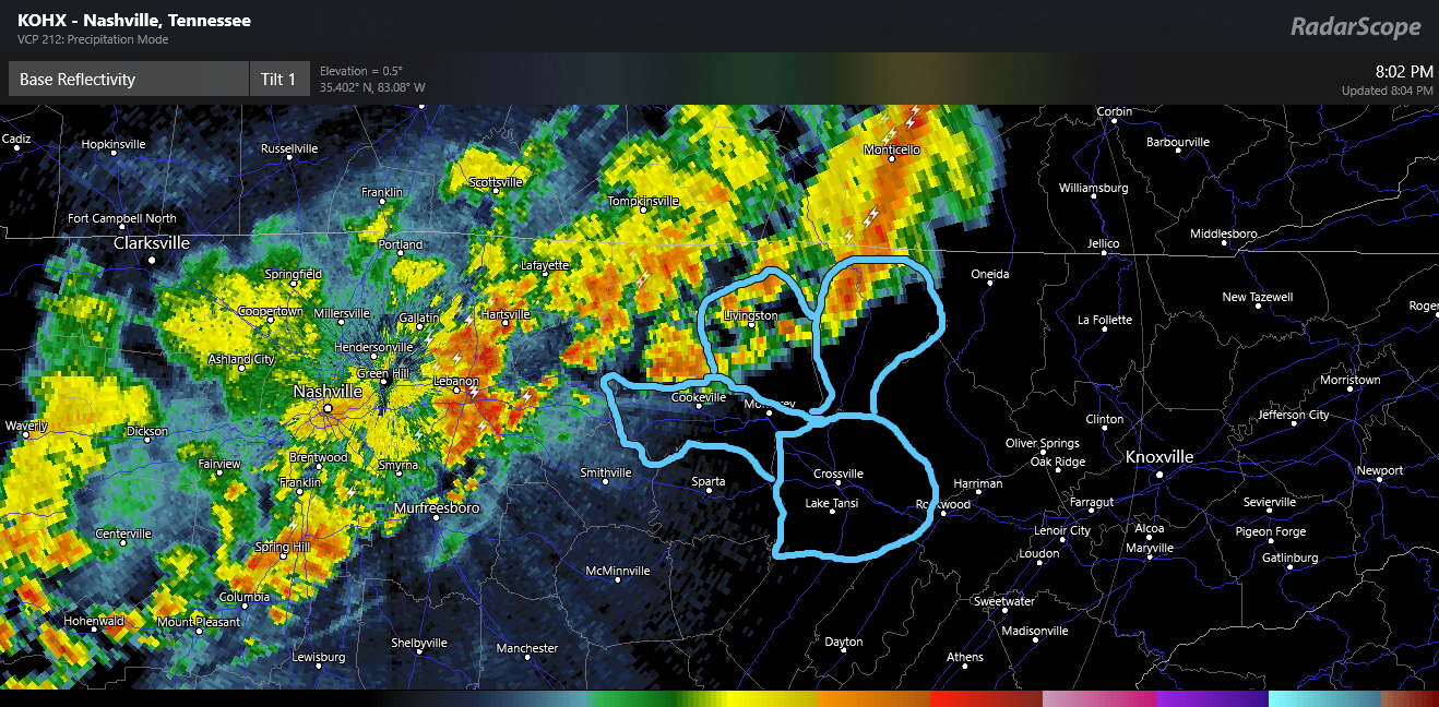 radar – Meteorologist Mark