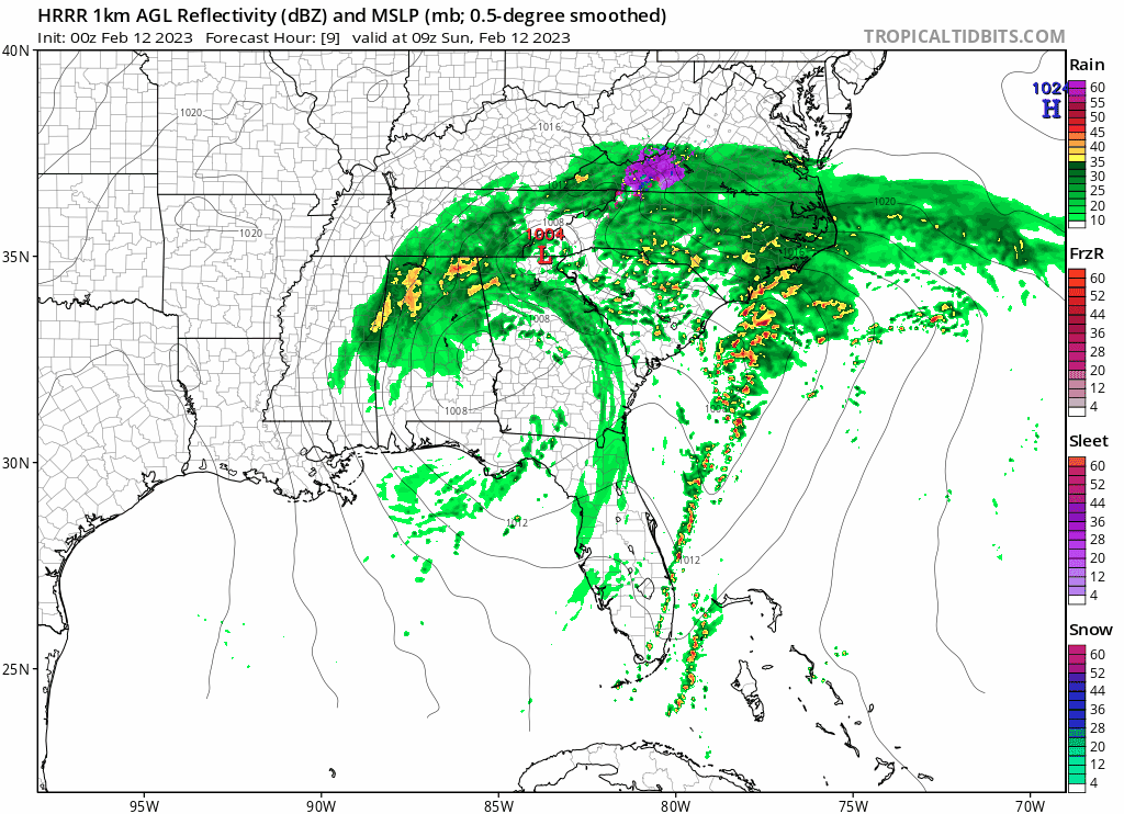 Saturday Night Wx Update – Meteorologist Mark