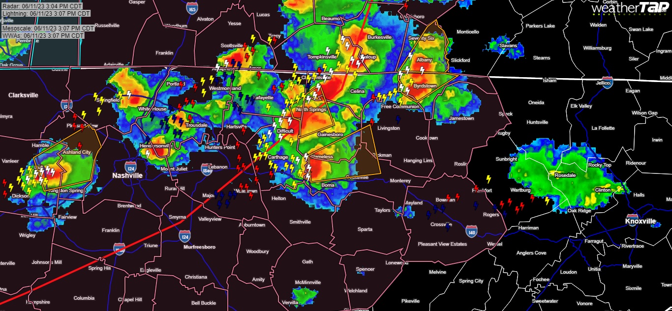 Severe T-Storm Warning for Cookeville – Meteorologist Mark