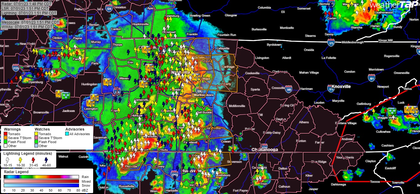 1:55: Severe Storms Getting Closer – Meteorologist Mark