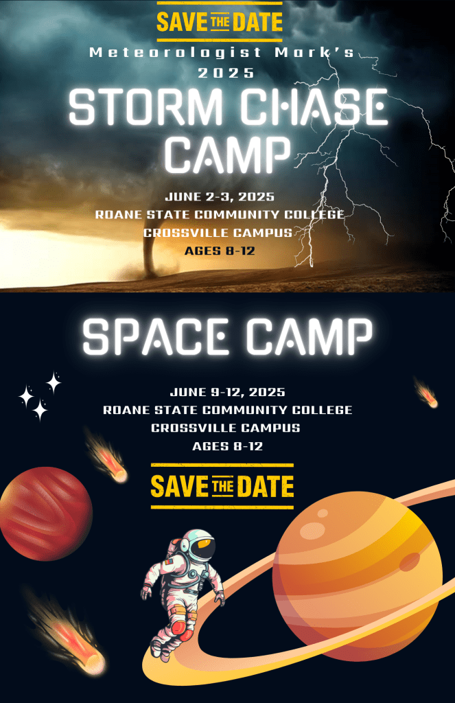 Storm Chase & Space Camps – Meteorologist Mark