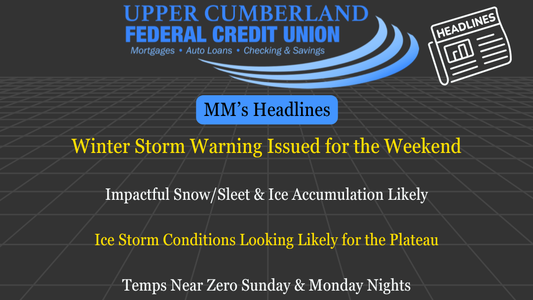 Special Friday Midday Update Concerning the Coming Winter Storm ...